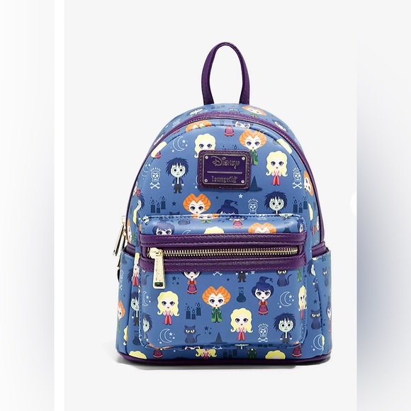 Loungefly | Bags | New Hocus Pocus Disney Halloween Mini Backpack ...